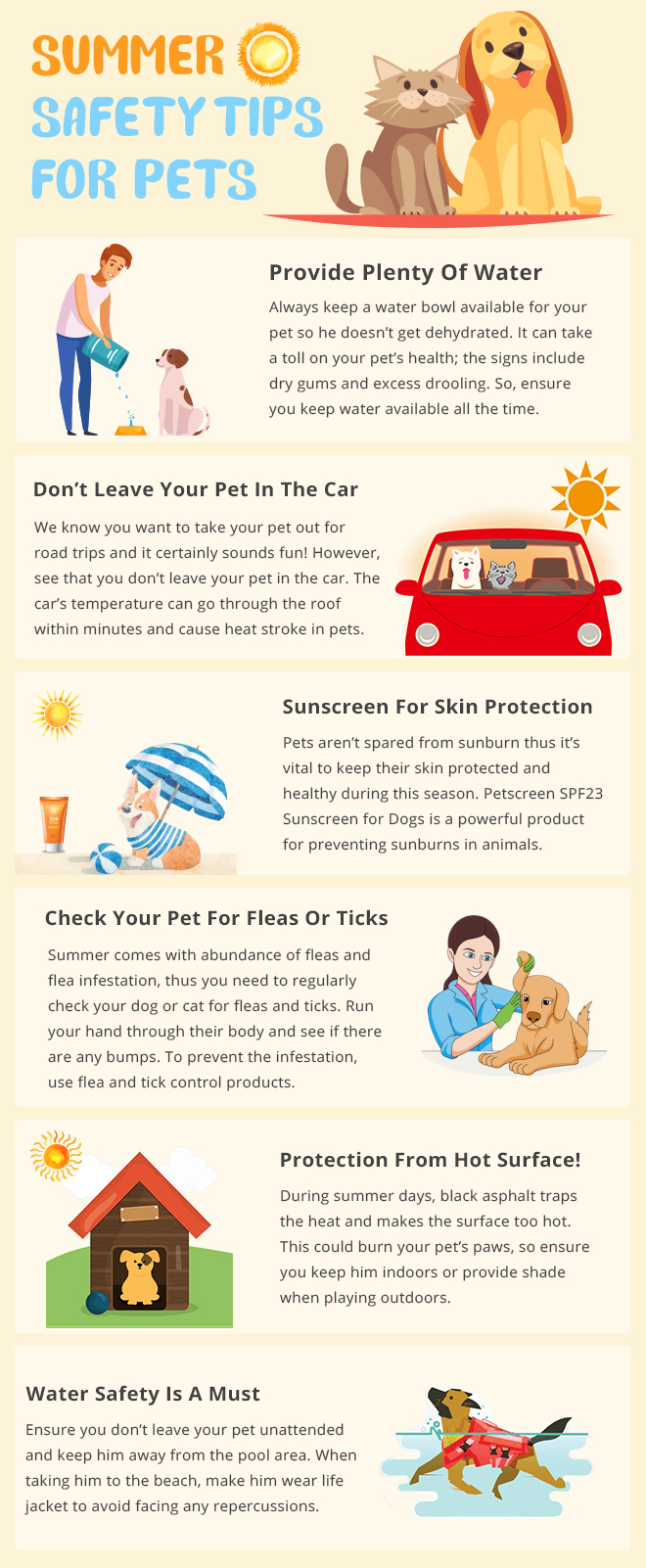 Easy Tips for Taking Care of Pets in Summer - DiscountPetCare